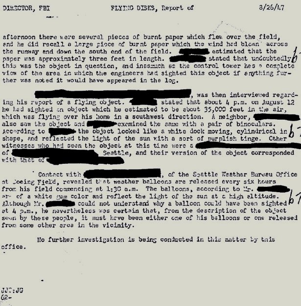 Saturday Night Uforia: From The (X)-Files Of The FBI